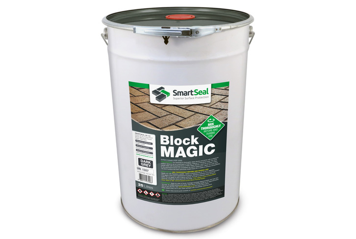 'BLOCK MAGIC' Sealer DARK GREY Re-colour Old Block Paving - ALWAYS ...